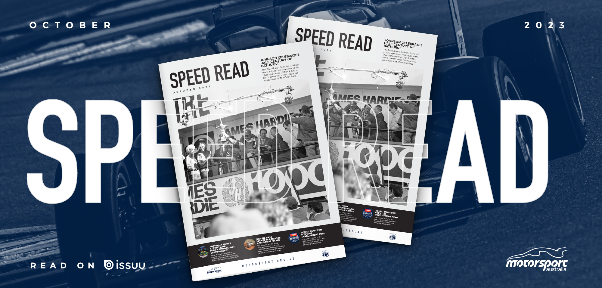 October edition of Speed Read available online