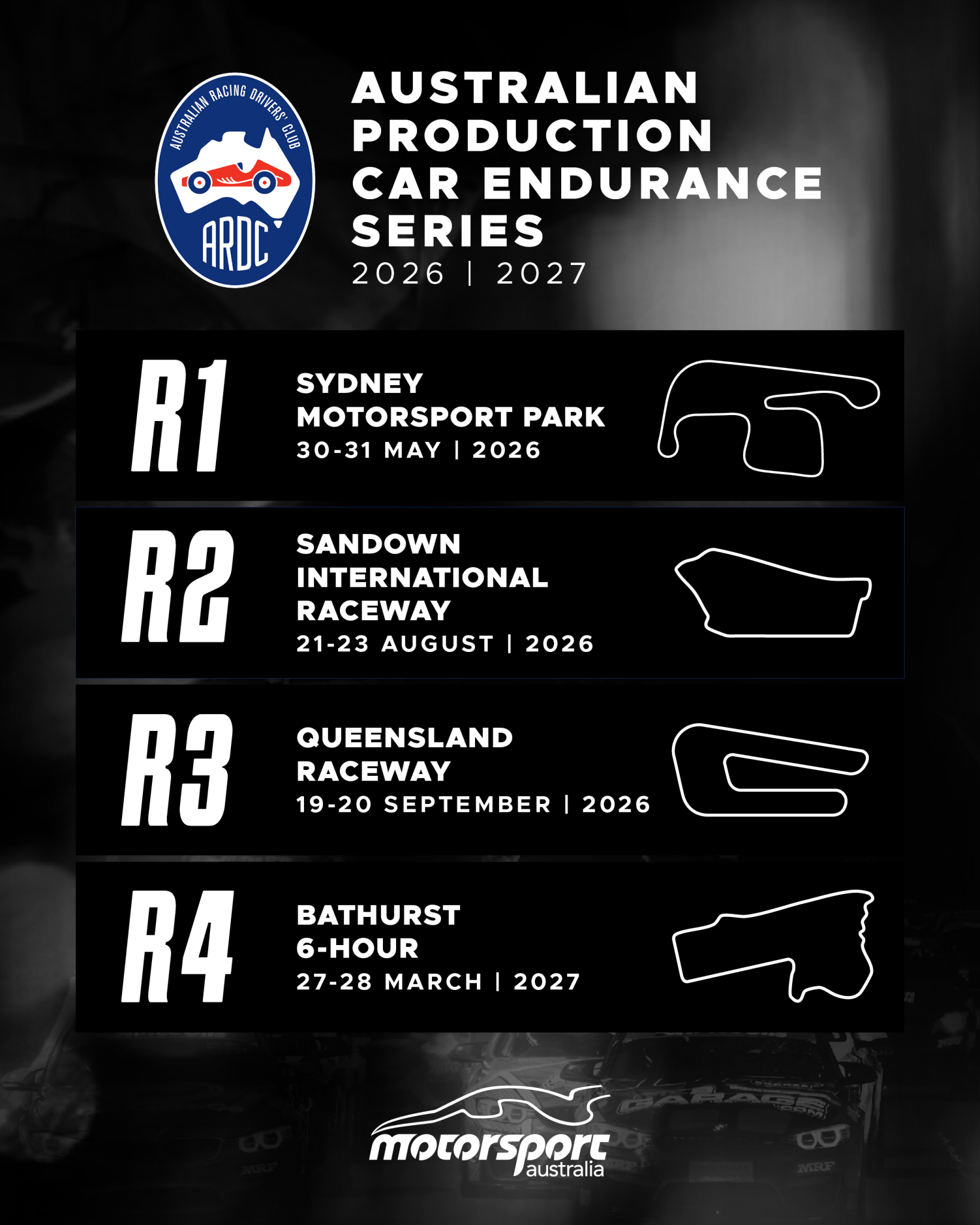 ARDC to run Australian Production Car Endurance Series - Motorsport ...
