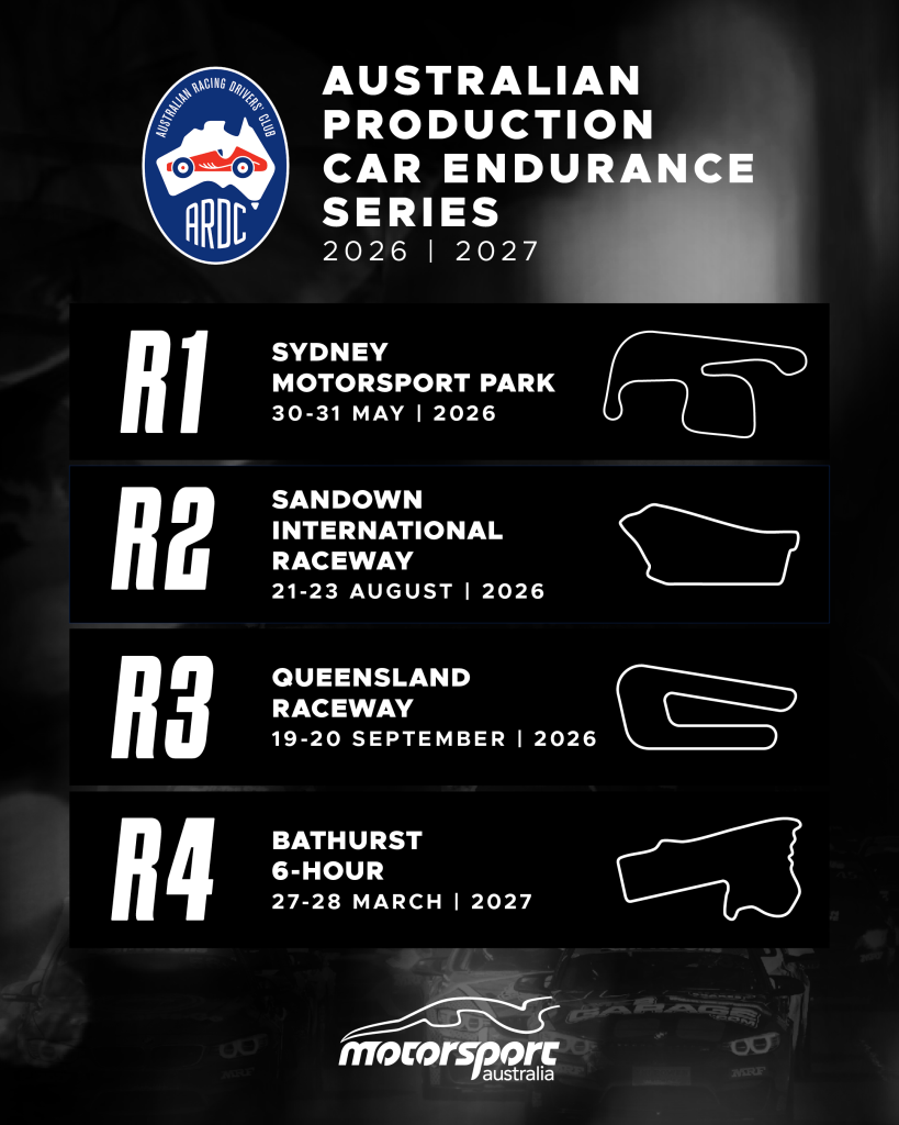 ARDC to run Australian Production Car Endurance Series - Motorsport ...